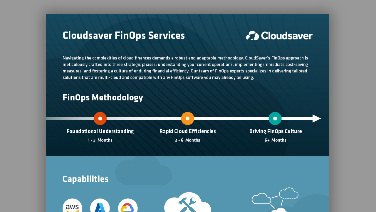 Data Sheets – CloudSaver