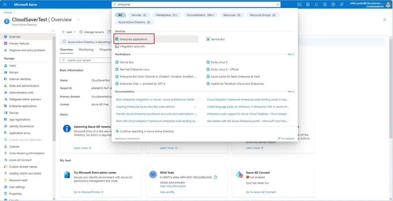 Azure IDP-Initiated SSO - Cloudsaver Knowledge