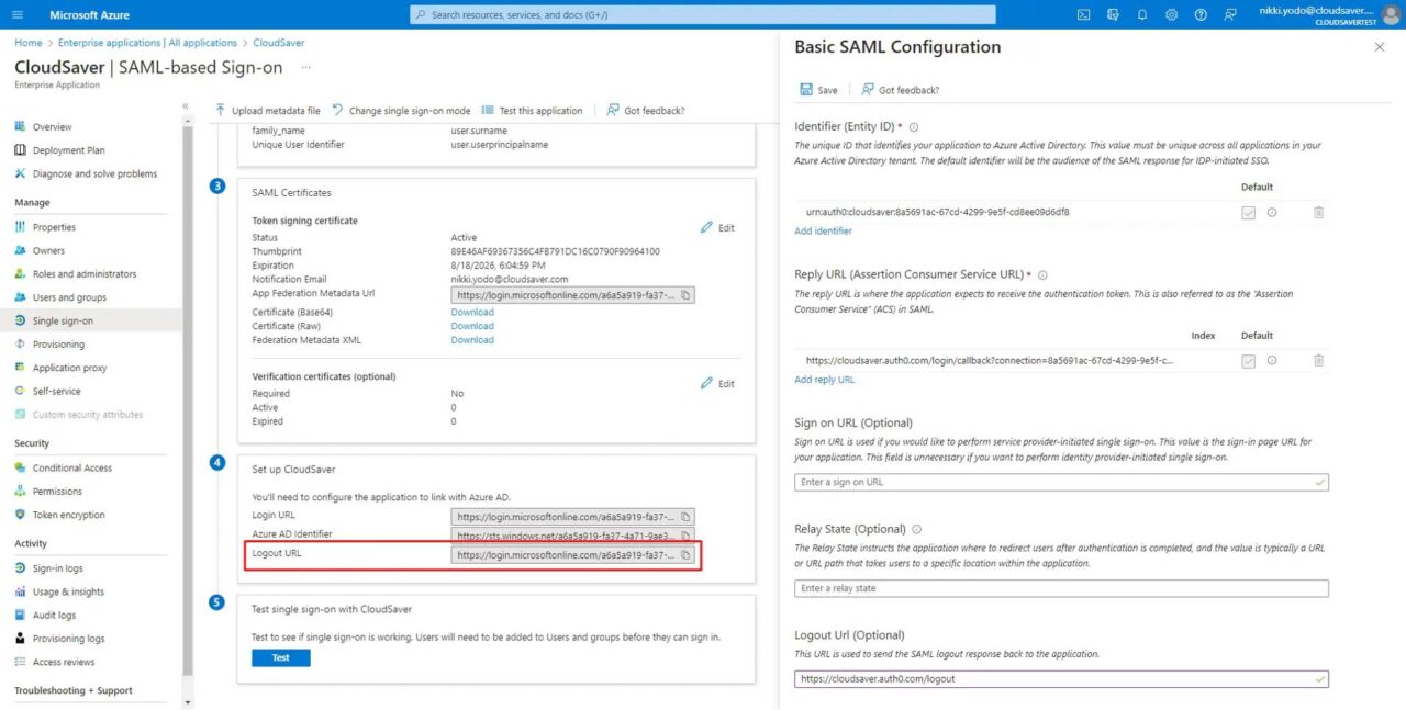 Azure SLO - Cloudsaver Knowledge Base
